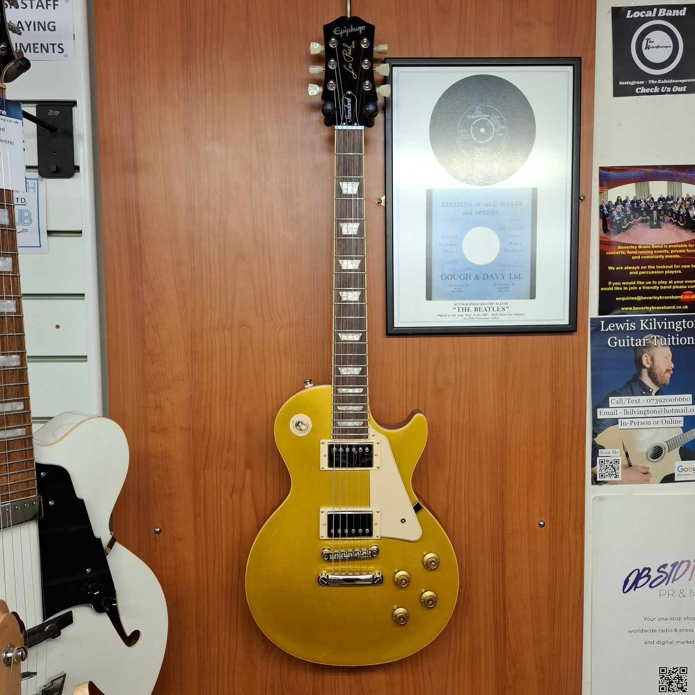Second Hand Epiphone Les Paul Standard 50s Goldtop 2025 Electric Guita ...