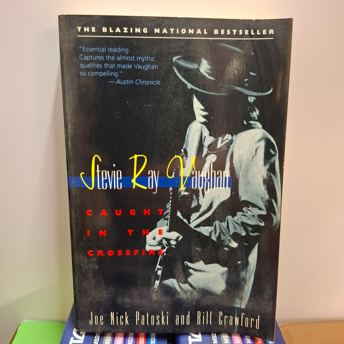 Second Hand Stevie Ray Vanghan Caught in the Crossfire Book by Joe Nic — Gough & Davy