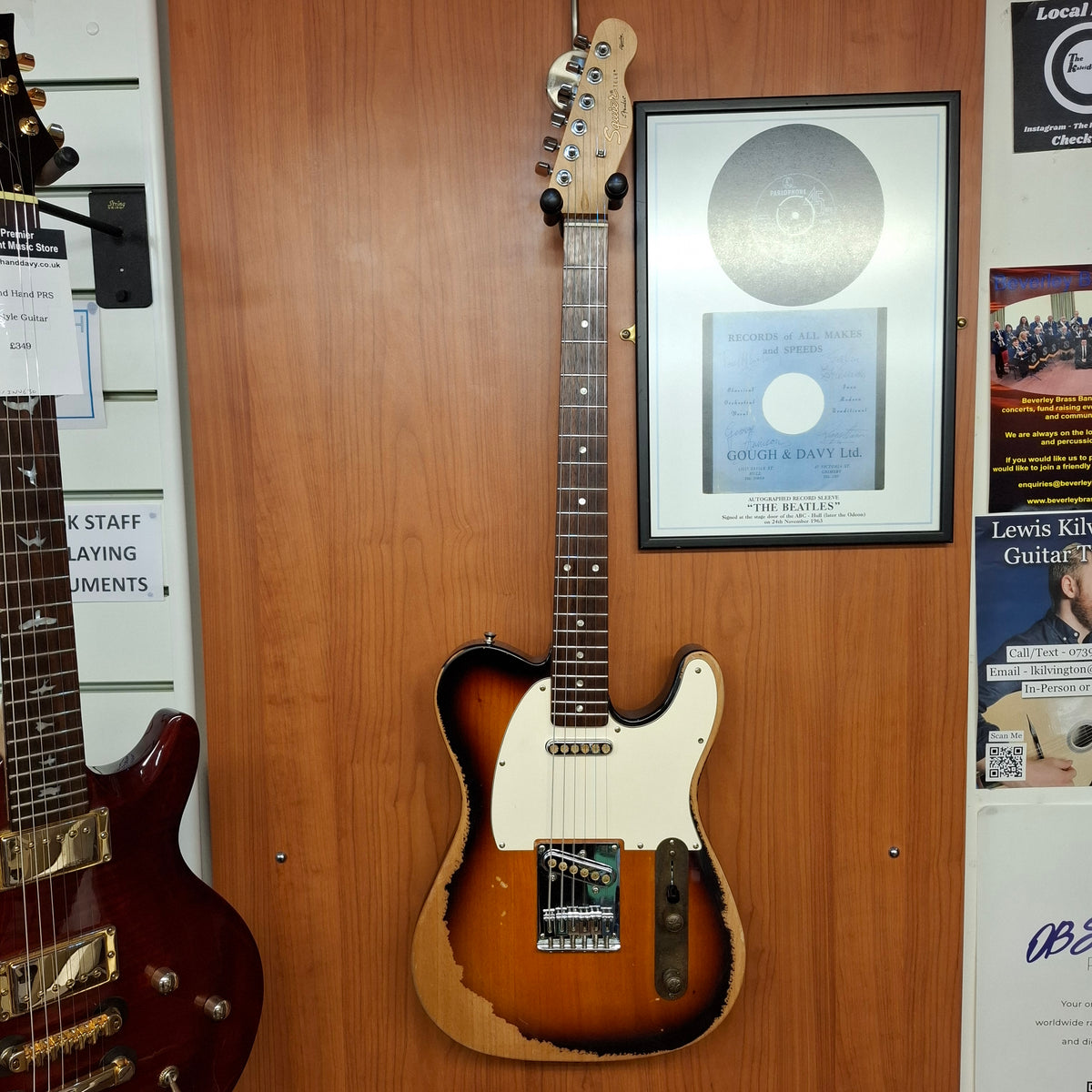 Second Hand Modified Squier Affinity Telecaster Electric Guitar — Gough ...