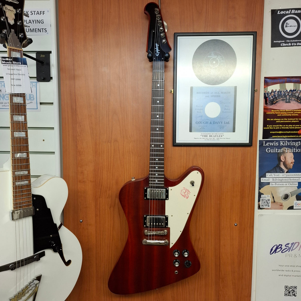 Second Hand Epiphone Firebird Studio Electric Guitar — Gough & Davy